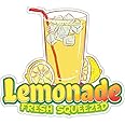 Amazon.com: SignMission Lemonade Fresh Squeezed 8" Decal Concession ...