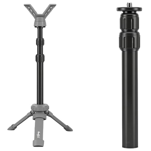 HUNTPAL 3 Section Pole Extension Tube Mount Extender Telescopic Rod for ...