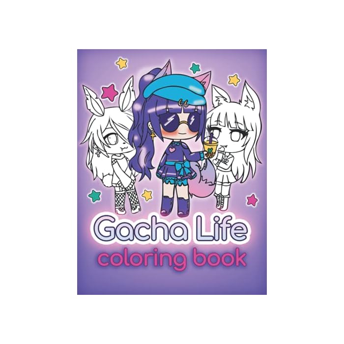 Buy Gacha Life Coloring Book High Quality Gacha Characters with Cute ...