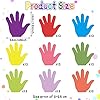 108 Pcs Hand Cutouts Assorted Paper Hand Shaped Accent Large Hand ...