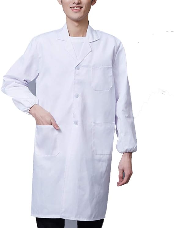 My Sunshine : Blouse Blanche de Laboratoire à Manche Longue Unisexe ...