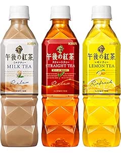 Amazon.com : Kirin Afternoon Tea 16.9 fl.oz. (500ml) Straight, Lemon ...