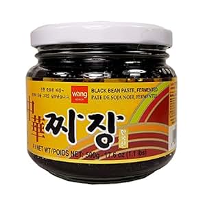 Amazon.com : WANG'S Fermented Black Bean Paste Chunjang 17.6 Oz. (1.1 ...