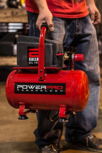 PowerPro 22020 2 Gallon Oil Free Air Compressor
