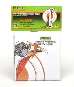 Amazon.com : Primos Shotgun Patterning Turkey Target : Hunting Targets ...