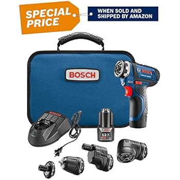 Bosch PS21-2A 12V Max 2-Speed Pocket Driver Kit with 2 Batteries ...