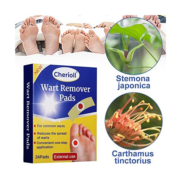 Wart Remover, Wart Removal Plasters Pad, Foot Corn Removal Plaster with ...
