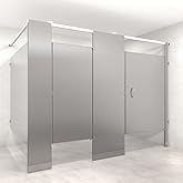 Amazon.com: Prestige Distribution Hadrian Bathroom Partition - Powder Coated - Overhead Braced ...