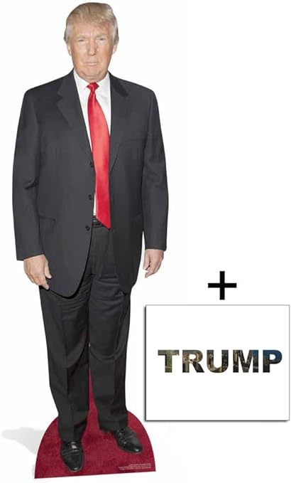 Fan Pack - Donald Trump Lifesize Cardboard Cutout 2D Standup / Cutout ...