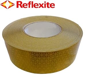 Orafol - Oralite VC104 Reflective Tape Yellow (Reflexite ECE104 Compliant) (50m): Amazon.co.uk ...