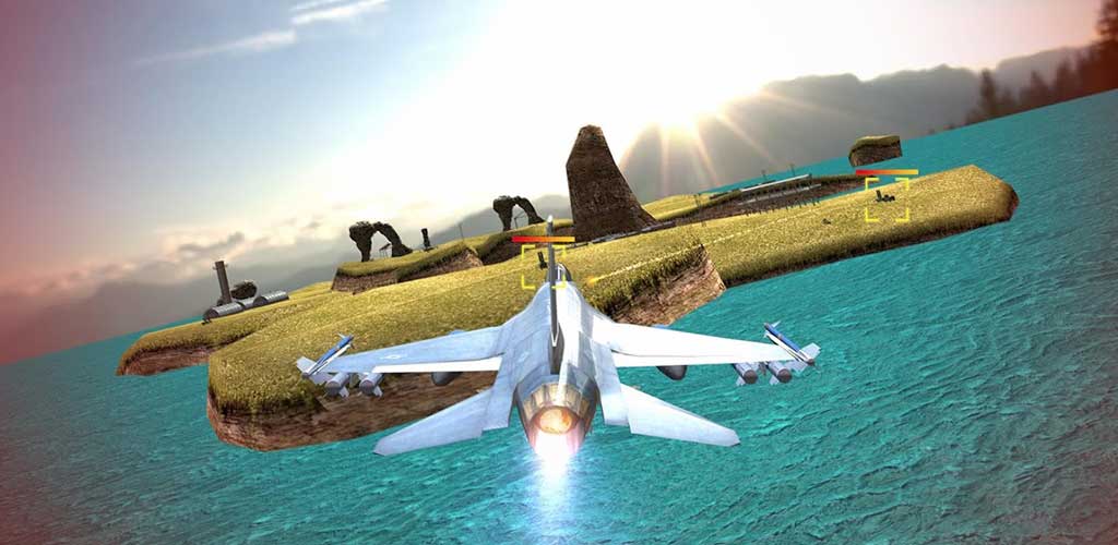 Dogfight Air Attack Combat Flight Survival Hero Avion Force: F16 Flight ...