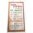 Amazon.com: The Little Store Of Home Decor Super Hero Rules Boys ...