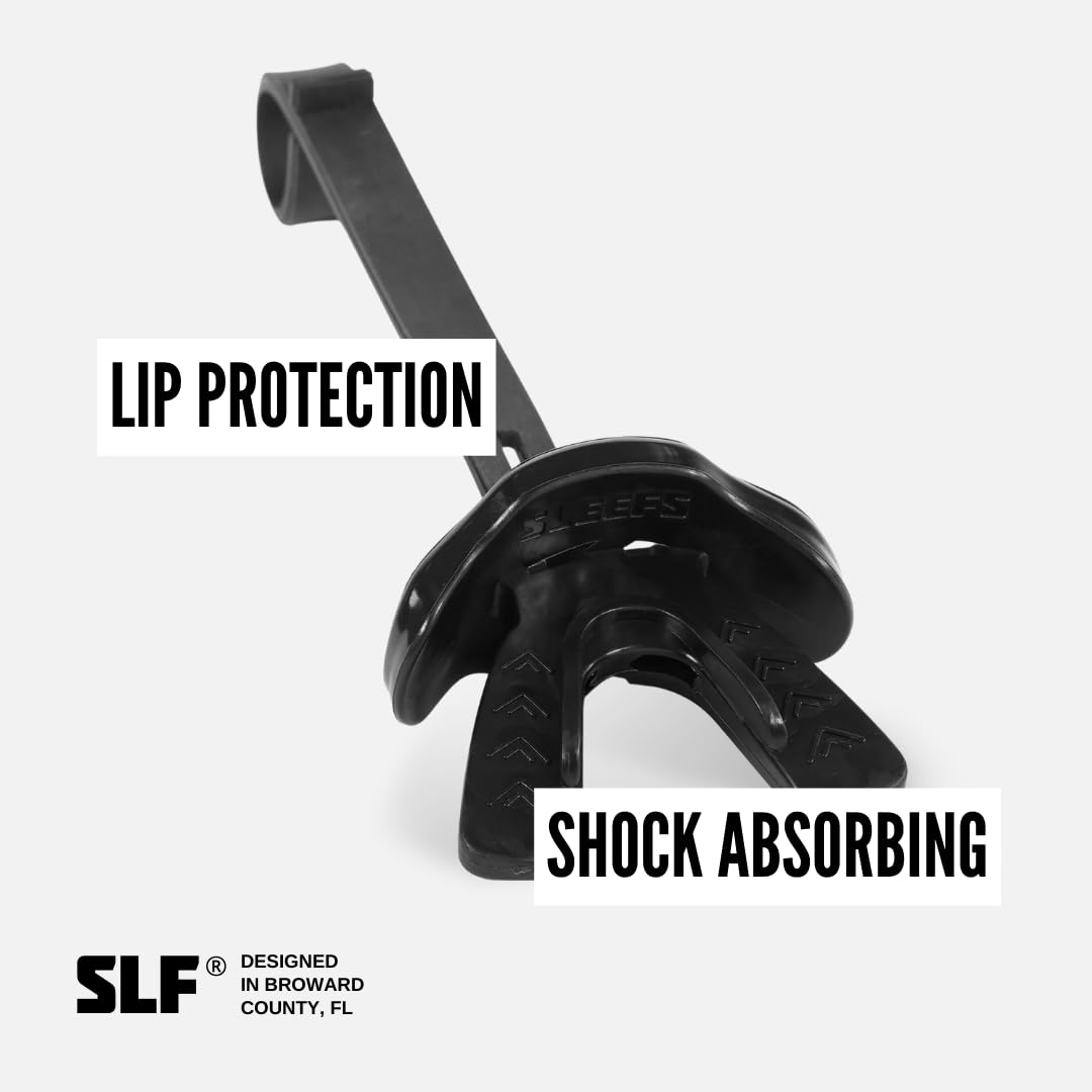 Mua SLEEFS Football Mouth Guard - Lip/Mouthguard with Helmet Strap ...