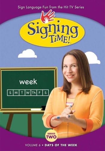 Signing Time! Season 2 Volume 6: Days of the Week 6 Import: Amazon.ca ...