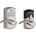 Kwikset SmartCode 955 Keypad Electronic Lever Door Lock Deadbolt ...