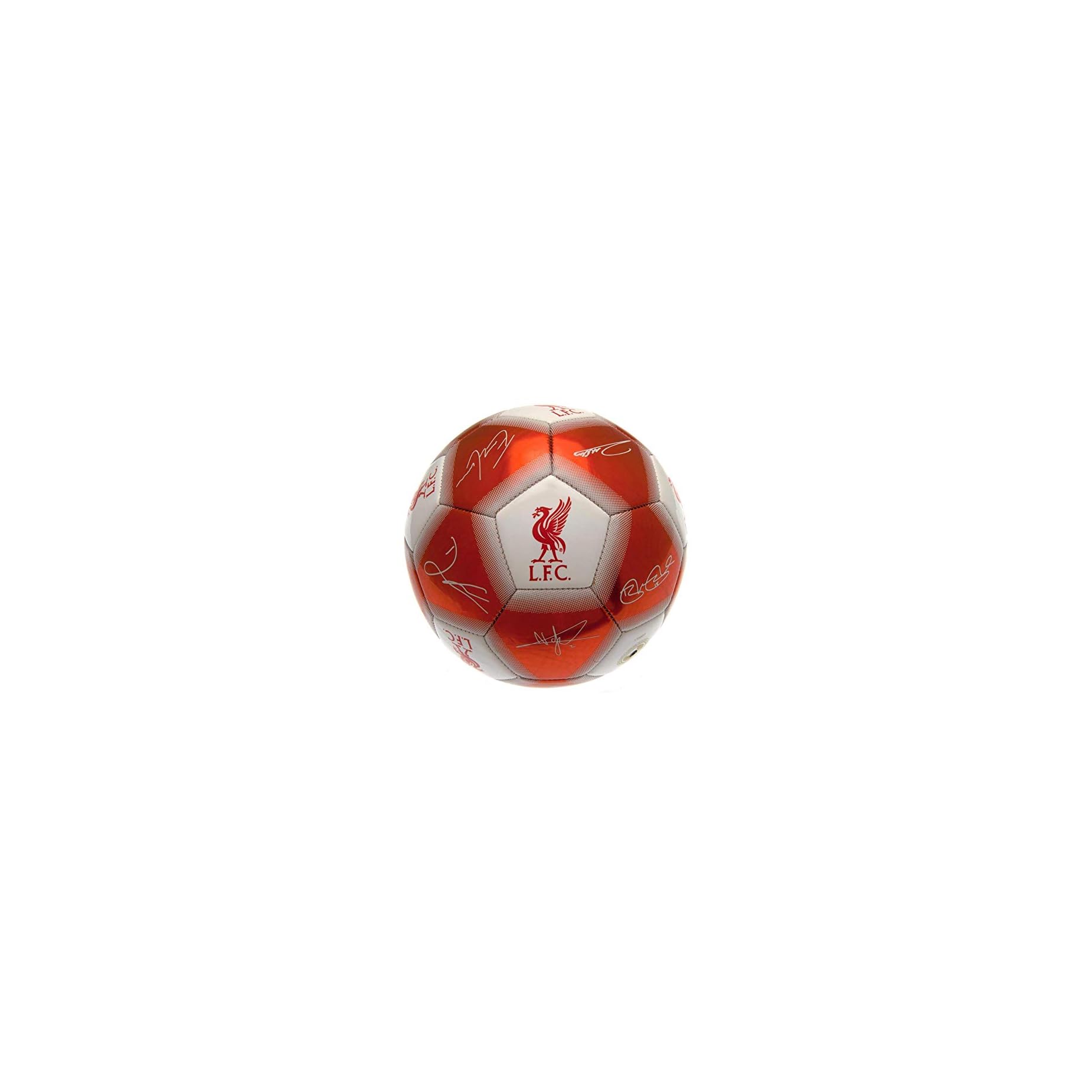 Liverpool FC Official Signature Football Ball - Buy Online UK