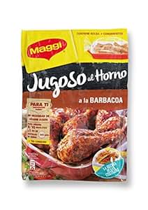 Maggi - Jugoso al Horno a La Barbacoa - 30 g - [Pack de 8]: Amazon.es ...