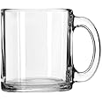 Amazon.com | Libbey Robusta Glass Mugs, Set of 12: Glass Mugs: Coffee ...