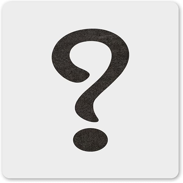 Detective Stickers Cool Question Marks Background He Popped The ...