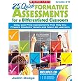25 Quick Formative Assessments for a Differentiated Classroom: Easy ...