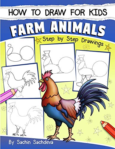 How to Draw for Kids: Farm Animals (An Easy STEP-BY-STEP guide to ...