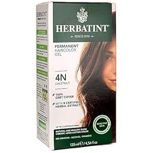 Herbatint - Hair Color, 4n, Chestnut 4.56 Oz: Amazon.ca: Home & Kitchen