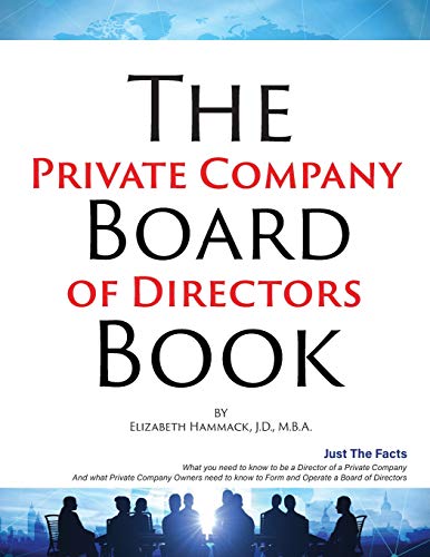 Amazon.com: The Private Company Board Of Directors Book: What You Need ...