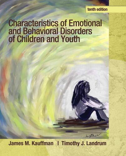 Characteristics of Emotional and Behavioral Disorders of Children and ...