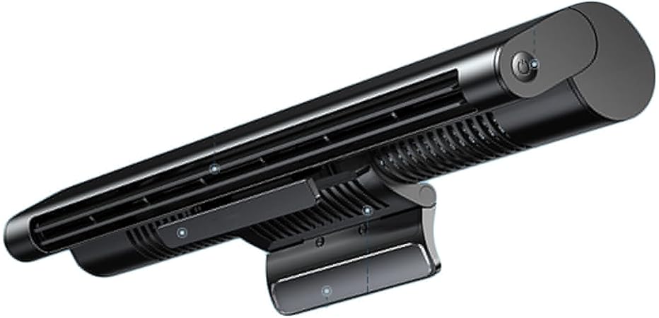 Desk Fan, Portable Monitor Clip On Fan, Desktop Ultra Quiet Screen ...