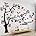 Alicemall Stickers Autocollants Muraux Amovibles 3D en Acrylique Arbre ...