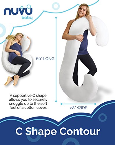 NUVU BABY Full Body Pregnancy Pillow – Healthy Maternity Products