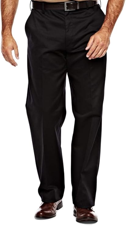 Ballin Stuart Polyester Rayon Pants, Mens 35 Waist, Unhemmed Black at ...