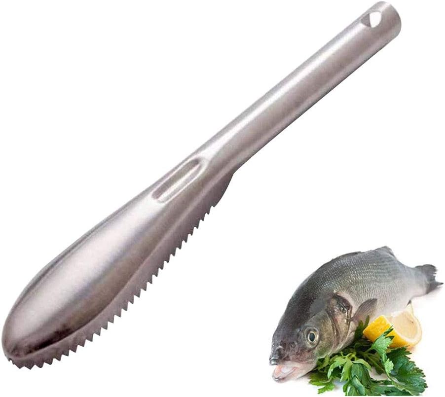 GOODGDN Fischentschupper, Edelstahl Fischschupper Profi Fisch ...