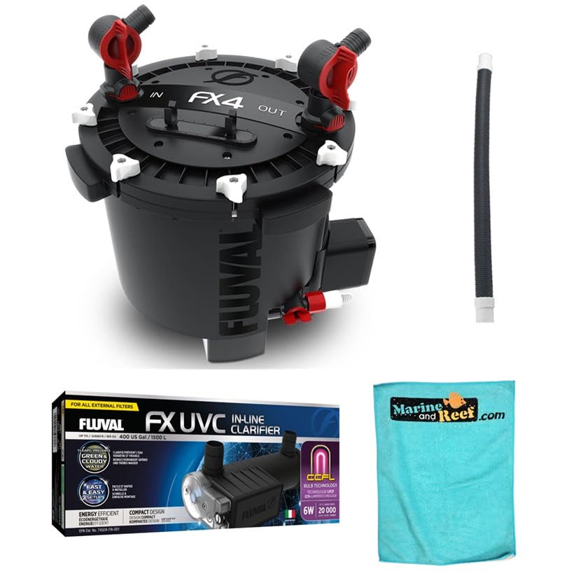 Inland Seas Fluval FX4 High Performance Canister Filter & UVC Clarifier ...