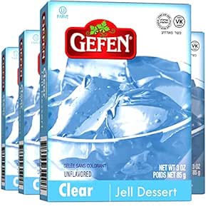 Amazon.com : Gefen Clear Unflavored .3oz (4 Pack) | Fish Free & Meat ...