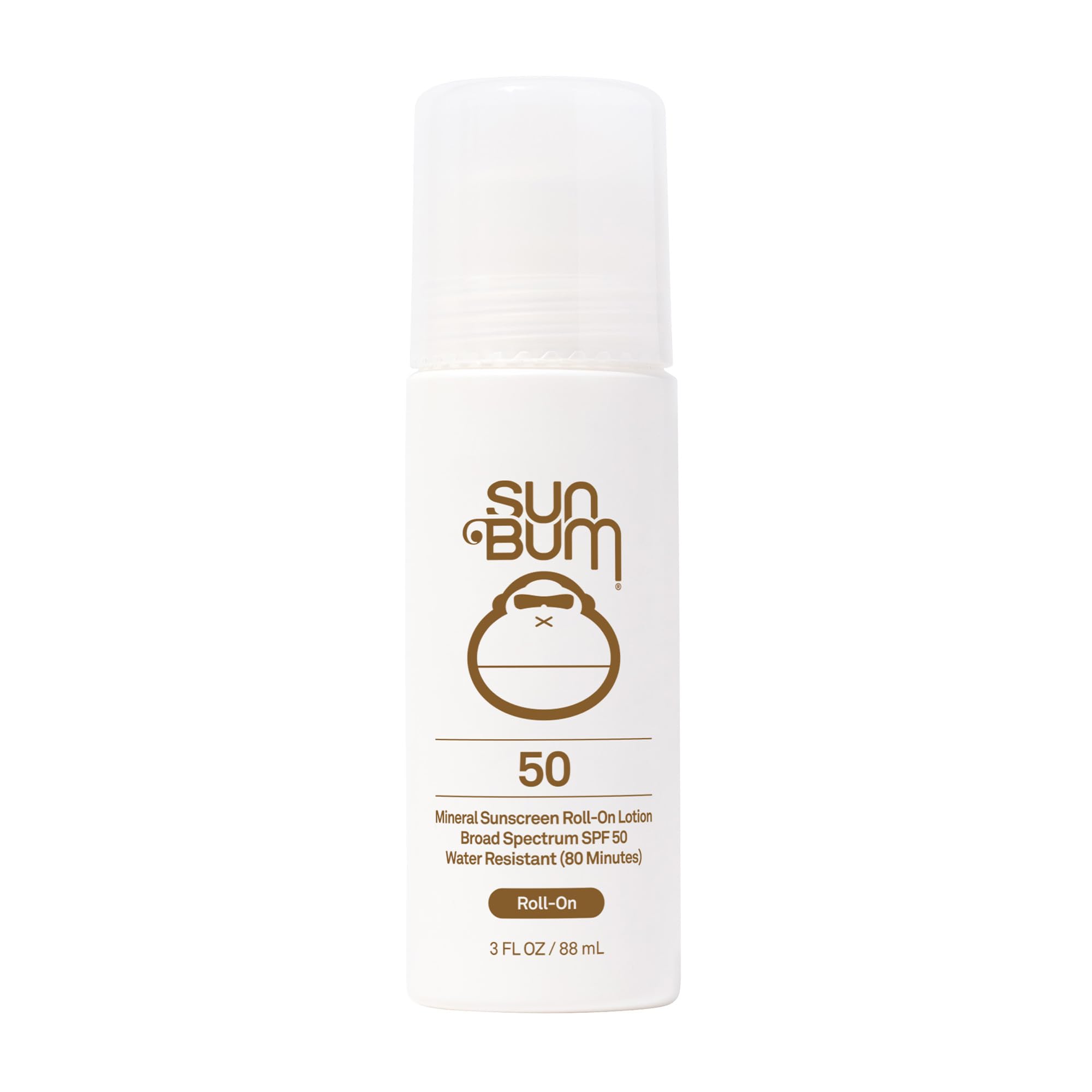 Sun Bum Mineral SPF 50 Roll-On Sunscreen Body Lotion - Broad Spectrum ...