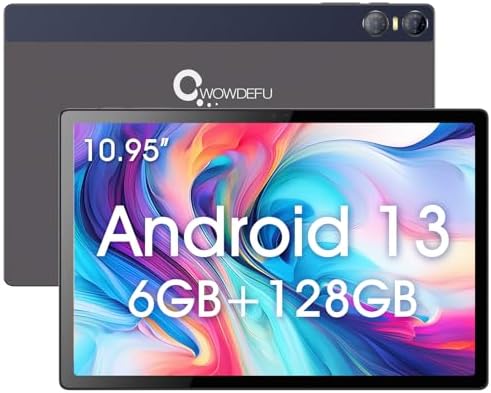 سعر CWOWDEFU Tablet 10.95 Inch Android 13, 6 + 128 GB, 2000 x 1200 Full ...