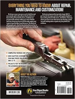 Amazon.com: Gunsmithing Pistols & Revolvers (0074962017840): Patrick ...