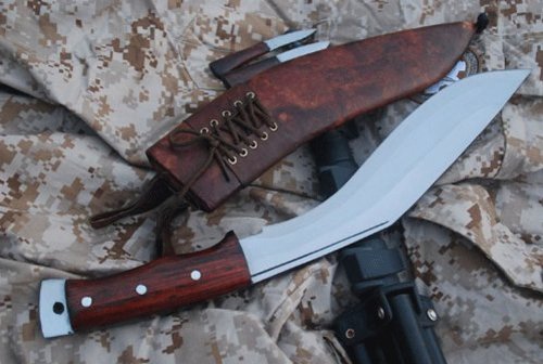 Gk And Co Kukri Handle Authentic Gurkha Kukri Knife - 11 Blade Afghan ...