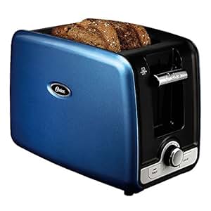 Amazon.com: Oster 2-slice Retractable Cord Toaster Metallic Blue ...
