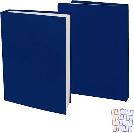 Amazon.com: 2 Pack Stretchable Jumbo Book Covers, Washable Durable ...