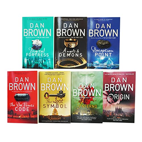 Robert Langdon Series Collection 7 Books Set By Dan Brown (Angels And Demons, The Da Vinci Code ...