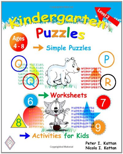 Kindergarten Puzzles - Level 2: Simple Puzzles, Worksheets, And ...