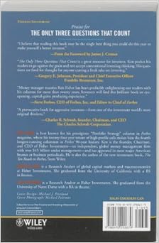 The Only Three Questions That Count: Investing by Knowing What Others ...