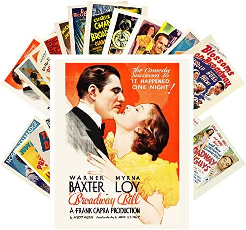 VINTAGE MUSICAL MOVIES BROADWAY Vintage PostCards 24 pcs Vintage Movie ...