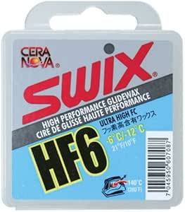 Amazon.com : Swix HF6 Blue High Fluoro Wax (40g) : Ski Wax : Sports ...