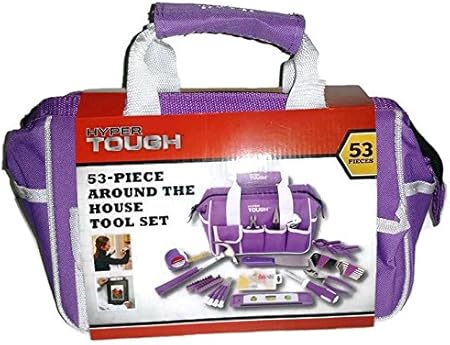 Purple Tool Set 53 Piece by Hyper Tough: Amazon.co.uk: Kitchen & Home