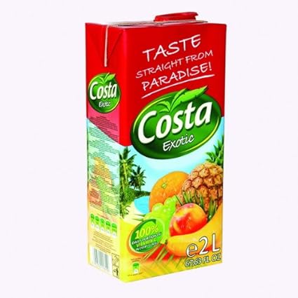 Costa Exotic Drink 2 Litre (Pack of 6): Amazon.co.uk: Grocery
