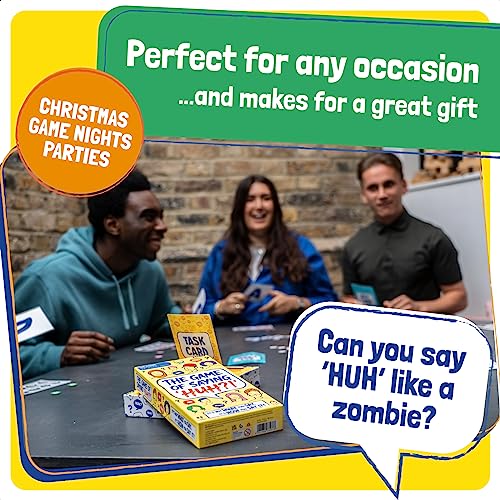 TOMY The Game of Saying 'Huh?!' - Voice Impressions Card Games - Funny ...