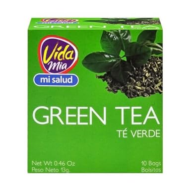 Amazon.com : Vida Mia Green Tea 10 Bags : Grocery Tea Sampler : Grocery ...